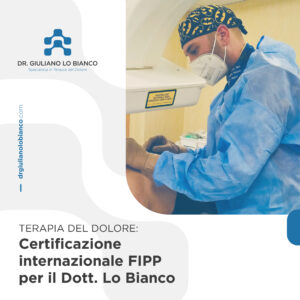 Pain Therapy: Doctor Giuliano Lo Bianco gets the FIPP International ...